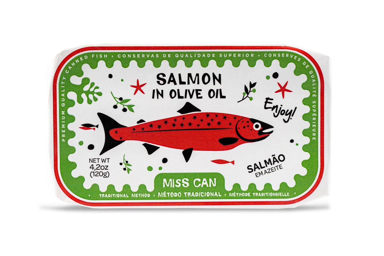 Salmon Fillet in Olive Oil – Miss Can USA